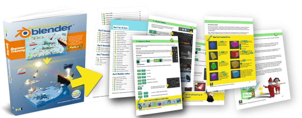 3D animatie maken? Leer Blender! - Maakiets Media Blender training