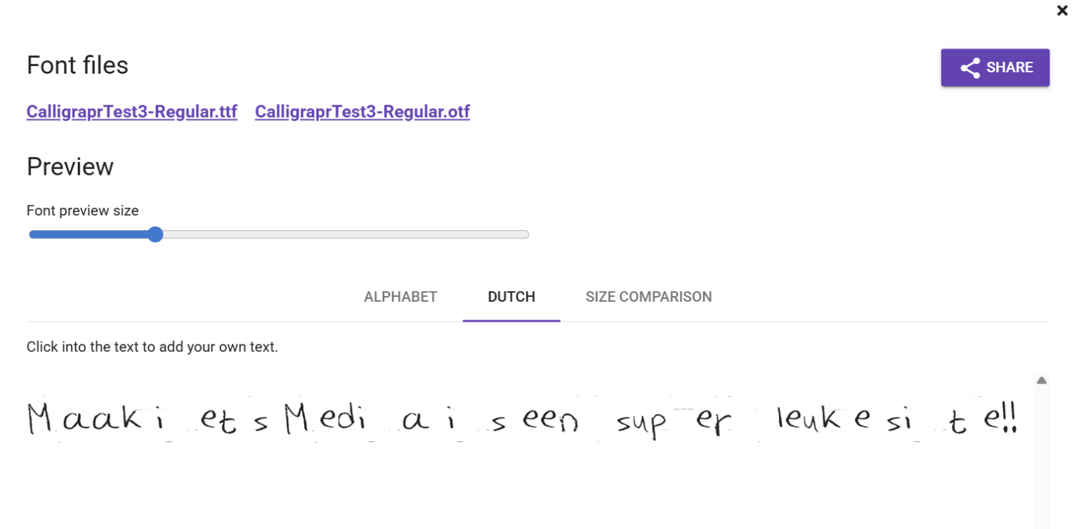 Mak je eigen lettertype met Calligraphr - Maakiets Media